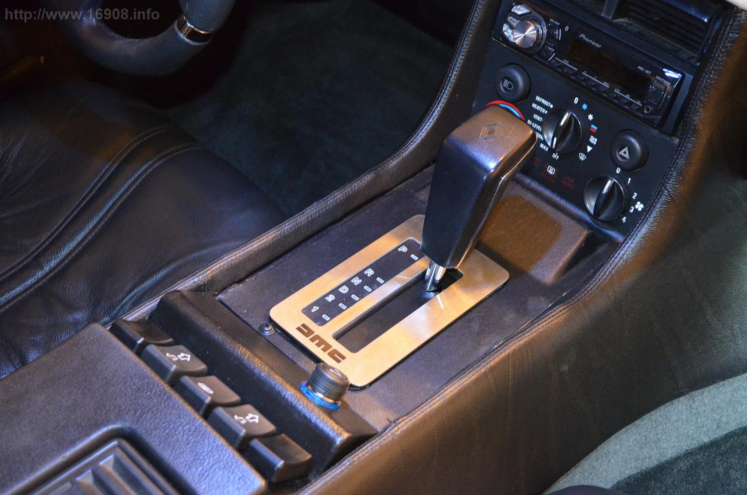 Auto Shifter Plate – Eds Delorean
